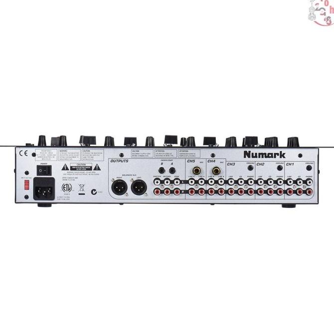 Jual Ym559 Professional 5-Channel Dj Rack Mount Stereo Mixer Mixing ...