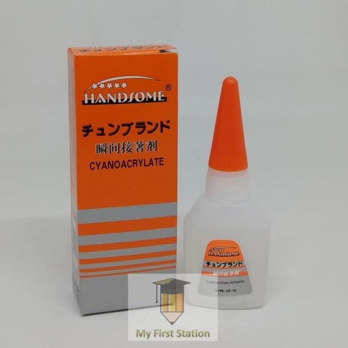 Jual Lem Super Glue/Lem Korea Handsome - HS 10- 20ml - Harga per box 50 ...