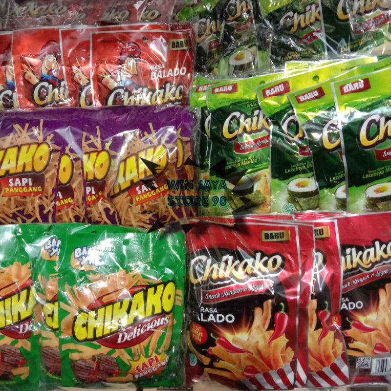 Jual Snack Renyah dan Lezat CHIKAKO isi 10 sachet | Shopee Indonesia