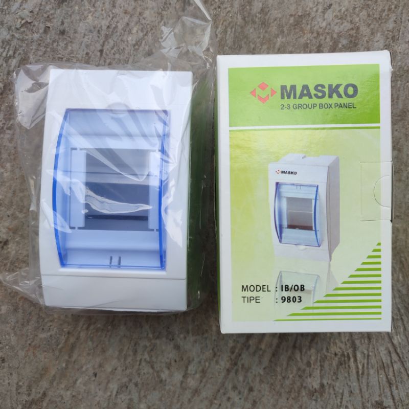 Jual (BARU) MASKO BOX MCB IB/OB 2 - 3 GROUP TYPE 9803 TEMPEL / TANAM ...