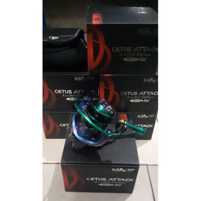 Jual Reel devil craft cetus attack sw800 | Shopee Indonesia