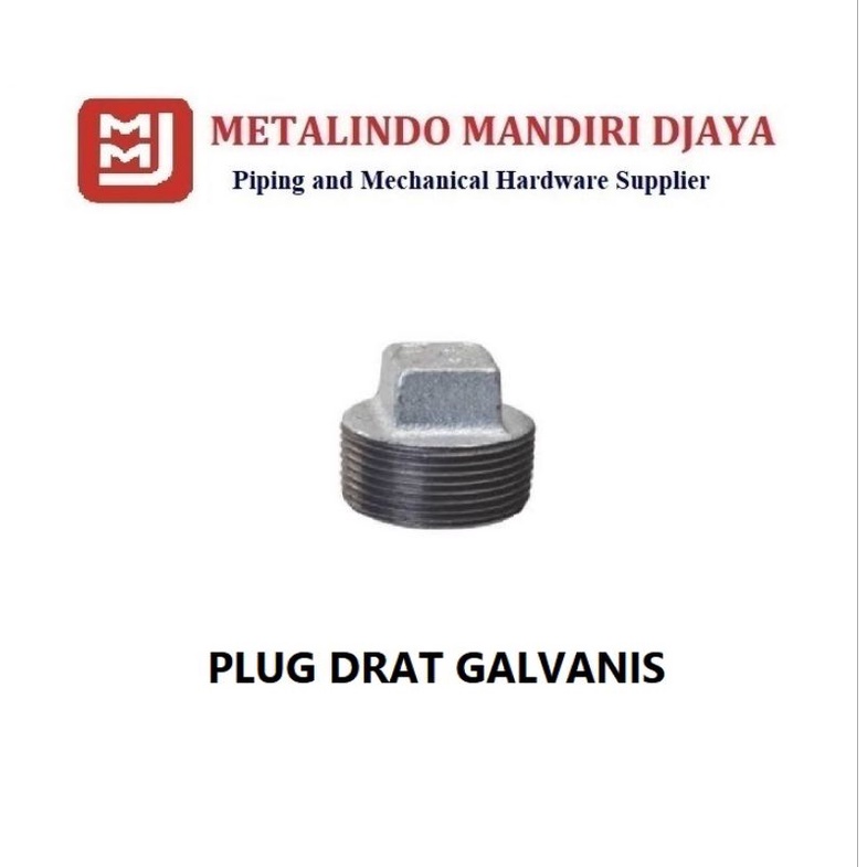 Jual Plug Drat Luar Galvanis 3/4" | Shopee Indonesia