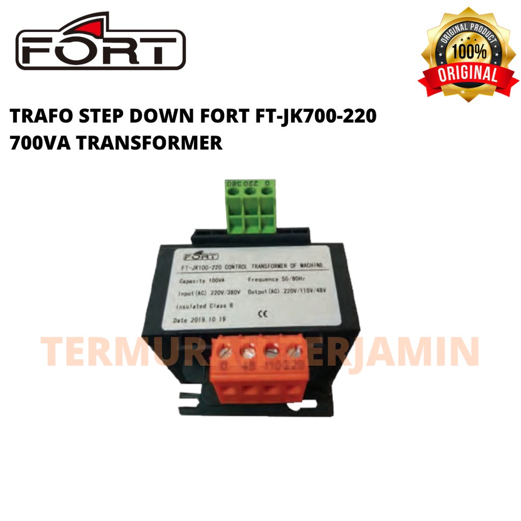 Jual TRAFO STEP DOWN FORT FT-JK700-220 700VA TRANSFORMER | Shopee Indonesia