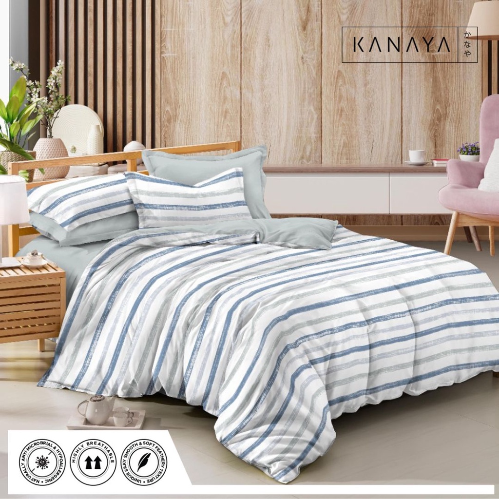 Jual Kanaya - Organic Nano Lux Comforter Catalina | Shopee Indonesia