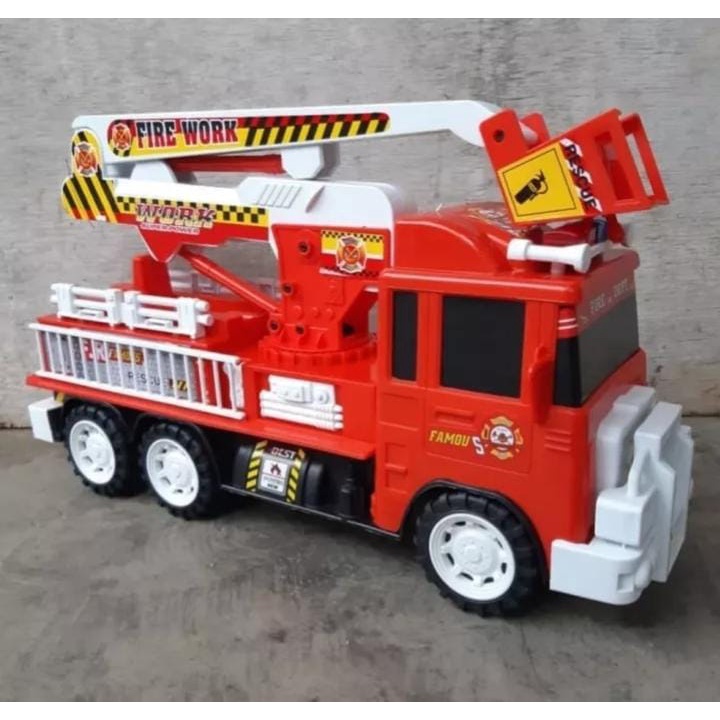 Jual Mainan Anak Mobil Pemadam Ukuran Besar BP 6031 /Mainan Edukasi ...