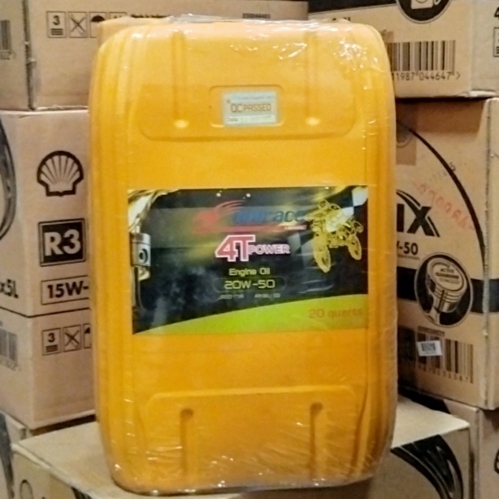 Jual OLI MESIN UNIRACE SAE 20W-50 19 LITER | Shopee Indonesia