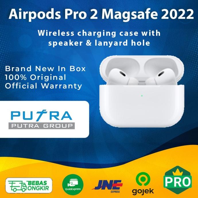 Jual (Resmi) Apple Airpods Pro 2 2Nd Gen 2022 Magsafe Wireless Airpod Ibox | Shopee Indonesia