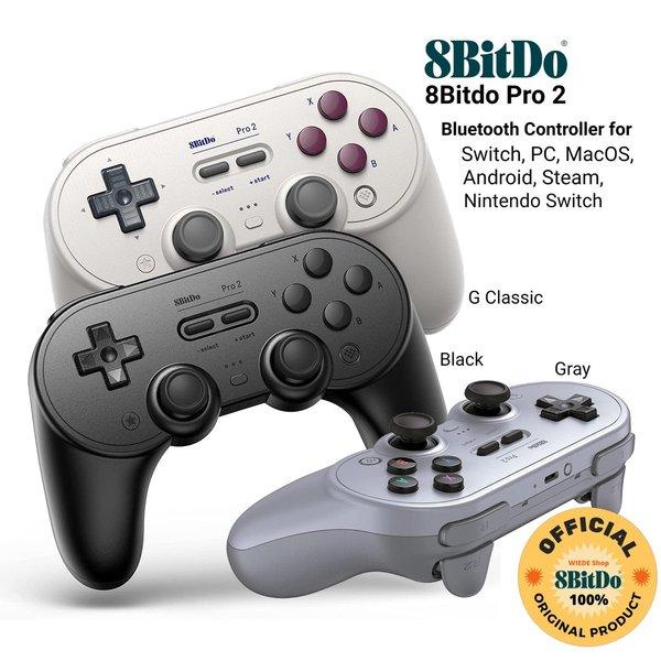 Jual Jual 8Bitdo Pro 2 Gamepad Bluetooth Controller Switch Pc Android Macos Original | Shopee ...