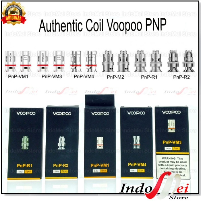 Jual Coil Voopoo PnP VM6 VM1 VM3 VM4 R1 R2 ( Harga Satuan ) | Shopee Indonesia