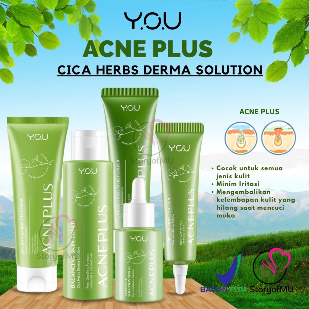 Jual Y.O.U YOU AcnePlus Series - Triple Action Spot Care | Low PH ...
