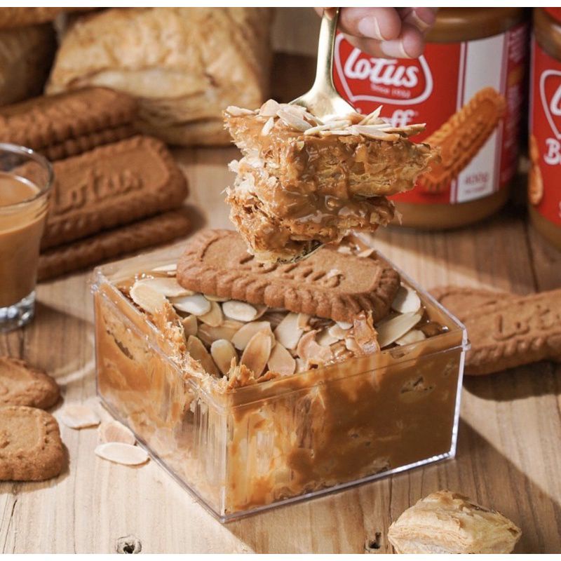Jual bittersweet by Najla - Lotus Biscoff Layer Puff | Shopee Indonesia