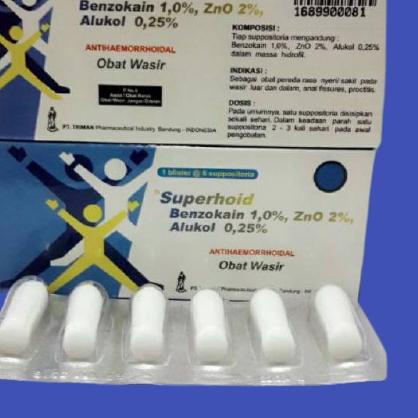 Jual EXCLUSIVE!SUPERHOID SUPPOSITORIA / BOX'S|KD8 | Shopee Indonesia