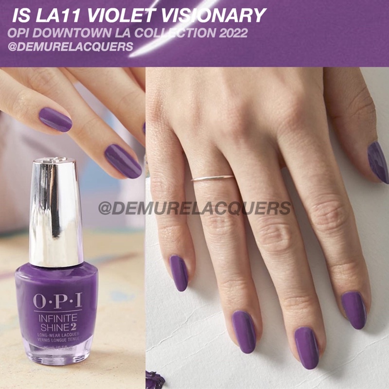 Jual OPI ISL LA11 - Violet Visionary (DOWNTOWN LA) | Shopee Indonesia