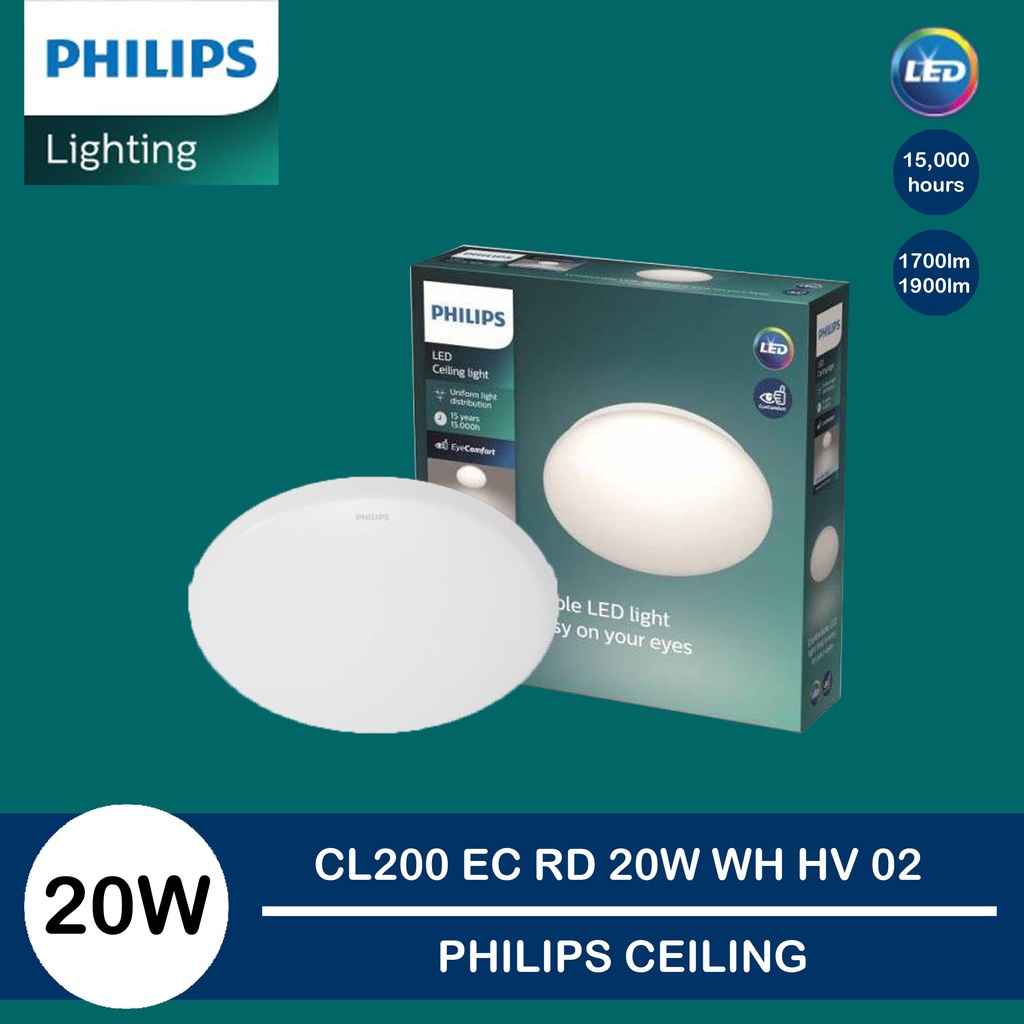 Jual Philips CL200 Lampu Plafon 20W LED Ceiling | Shopee Indonesia