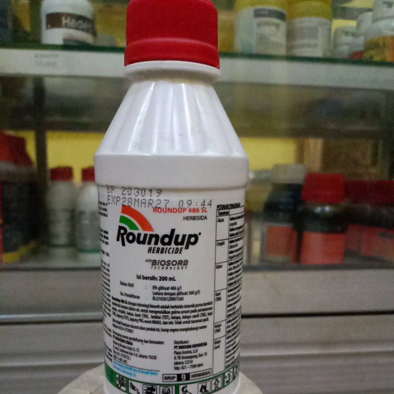Jual ROUNDUP 200 ML (Racun Rumput Mati Akar) | Shopee Indonesia