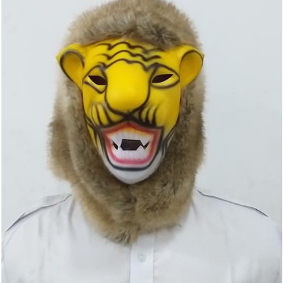 Jual Mainan anak topeng singa Dewasa /Topeng Harimau Macan topeng prank ...