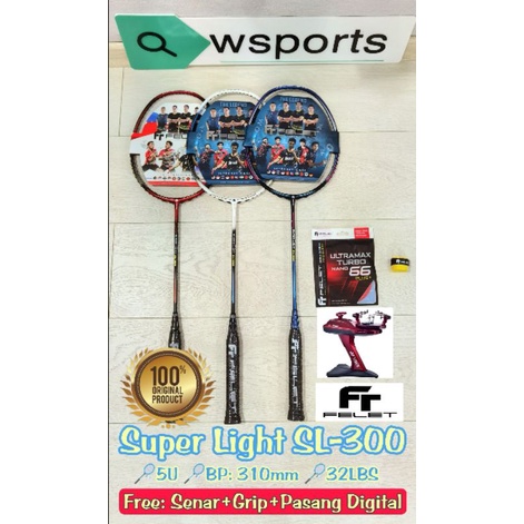 Jual Raket Badminton Felet Super Light SL 300 SL300 Original | Shopee ...