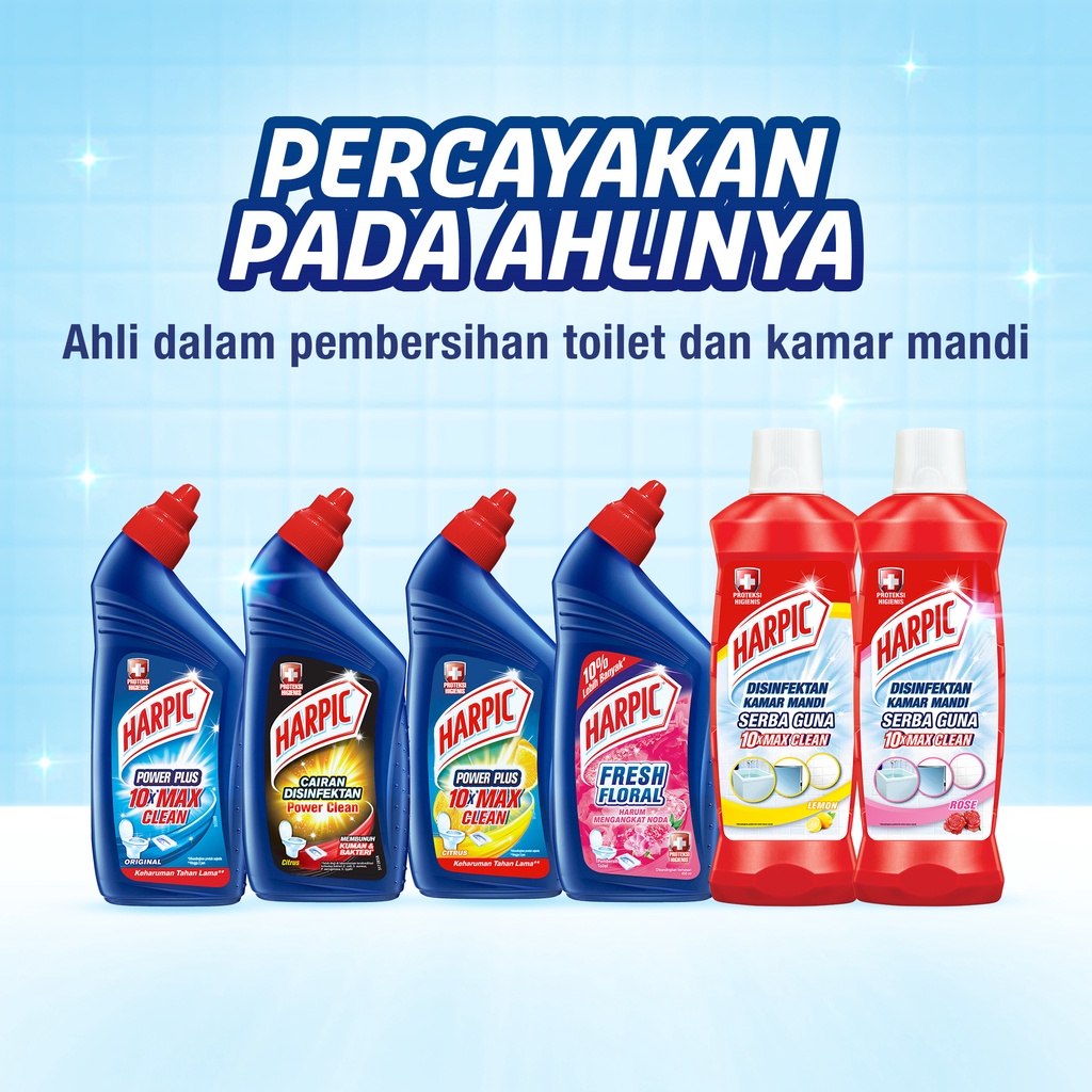 Jual Harpic Power Plus 450ml/405ml Lavender/Citrus/Original/Power Clean Penghancur Kerak ...