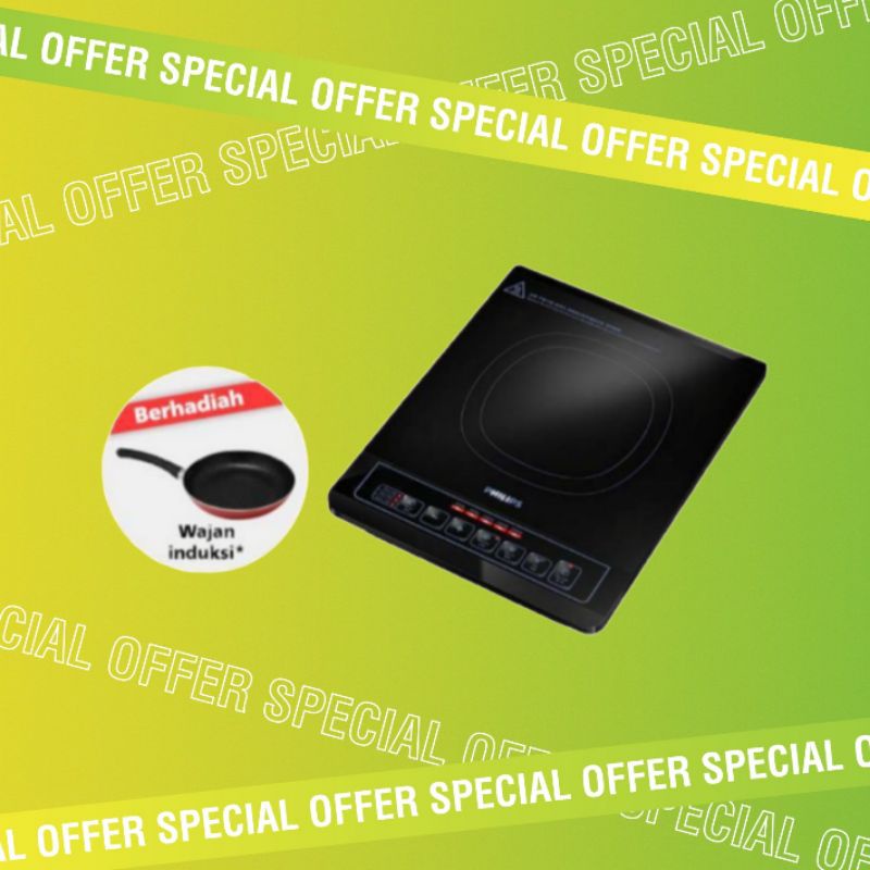 Jual PHILIPS HD4902/60 Induction Cooker. Kompor Listrik Induksi. GRATIS ...
