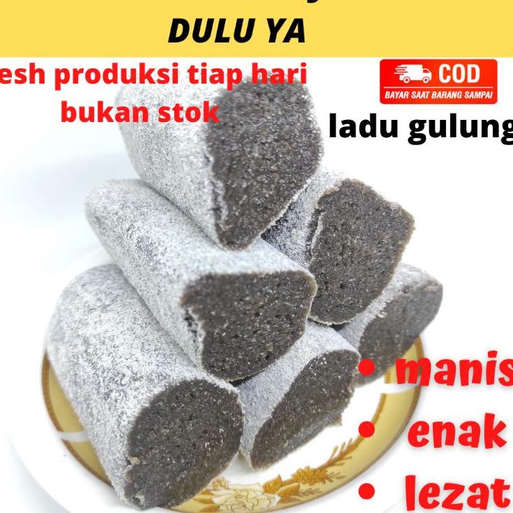 Jual TRXB6n1M--LADU GULUNG 250 GRAM LADU ENAK LADU KETAN HITAM LADU ...
