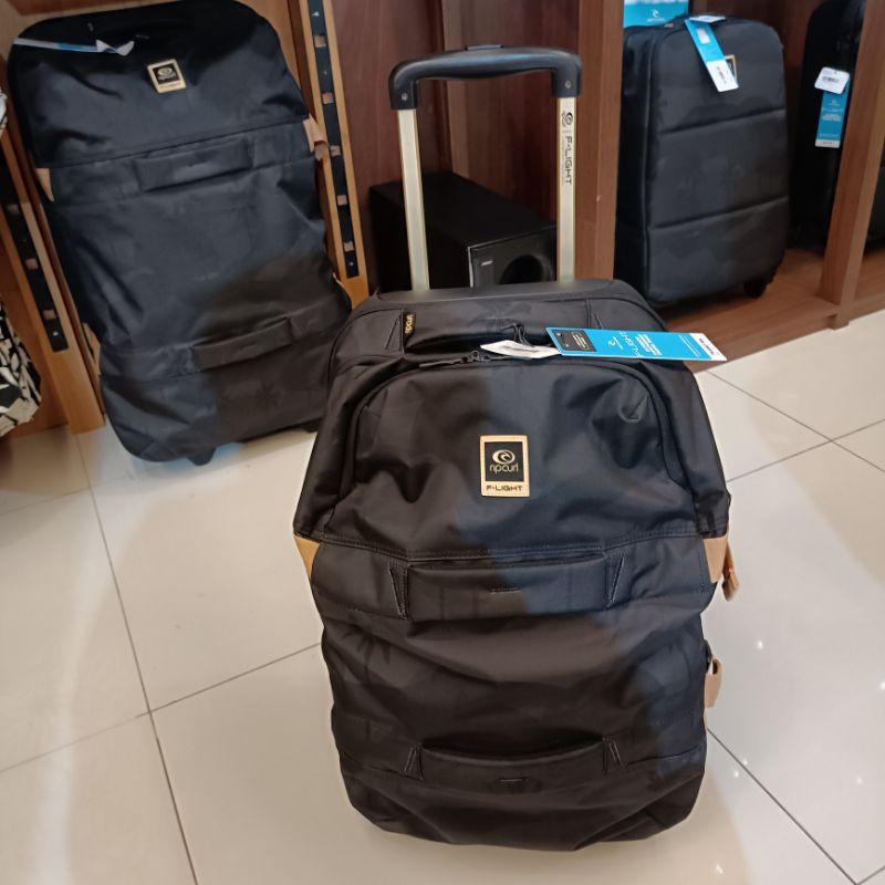 Jual Travle bag Ripcurl f light transit 50 liter melting washed black ...