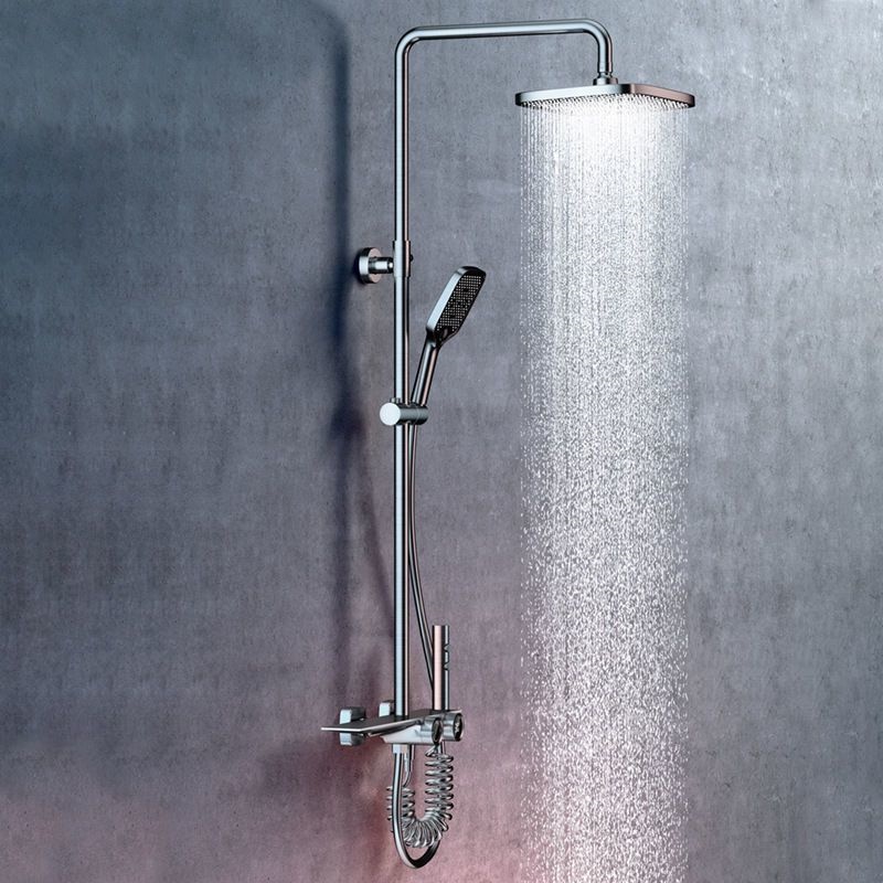 Jual shower head constant shower temperature shower set gray piano keys ...