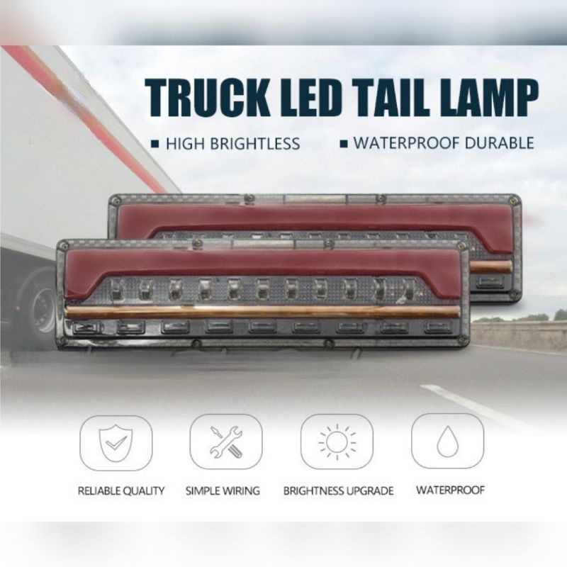 Jual Lampu Led Stop Lamp Truck 24Volt Model 1156 Lampu Rem Belakang ...