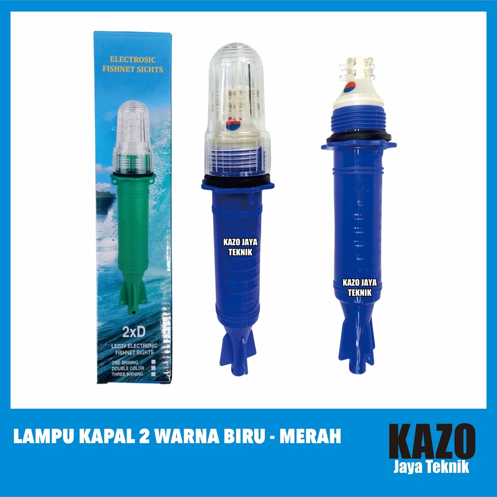 Jual Lampu Kapal 2 Warna, Lampu Torpedo / Lampu Nelayan 2 Warna ...