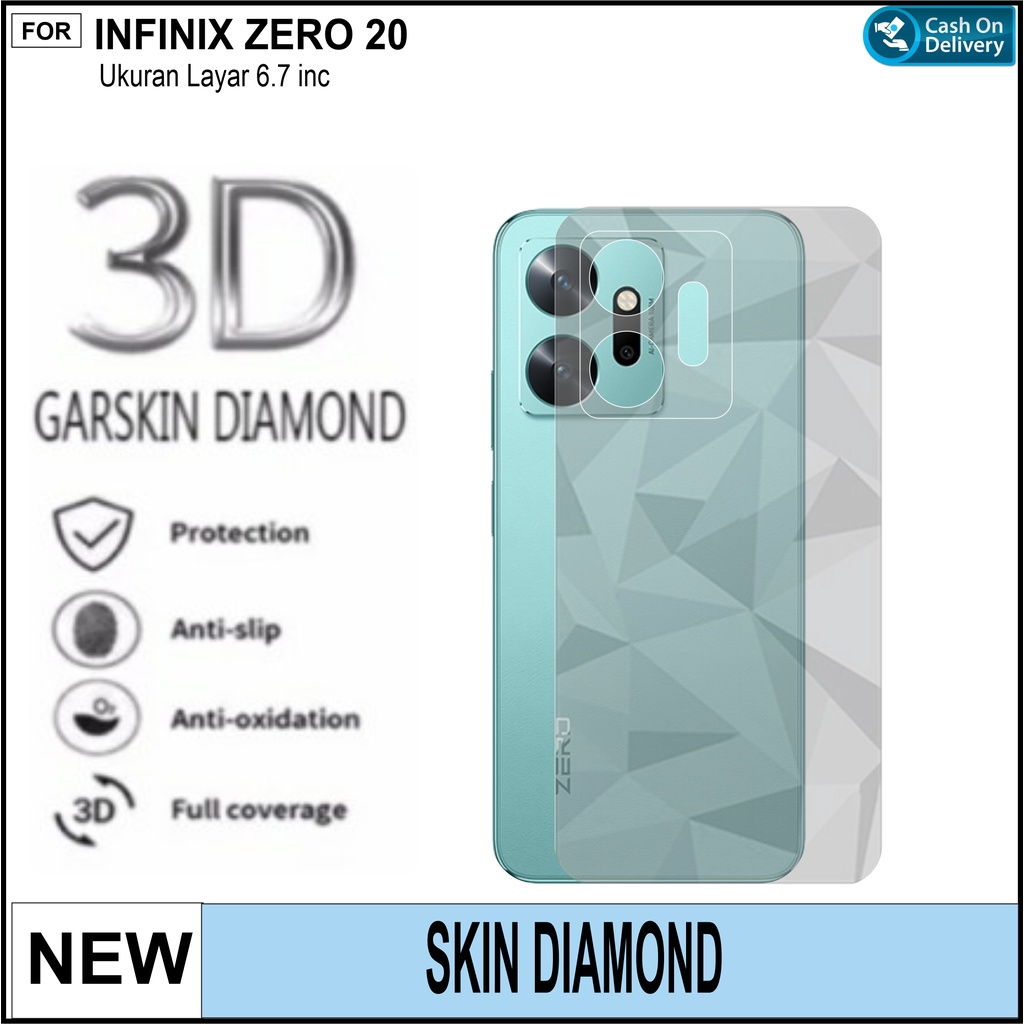 Jual Skin Carbon Infinix Zero 20 Zero Ultra Zero 5G Back Skin Diamond ...