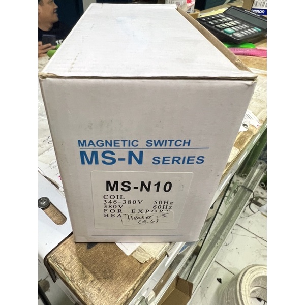 Jual MAGNETIC SWITCH MITSUBISHI MS-N10 380V/220V | Shopee Indonesia