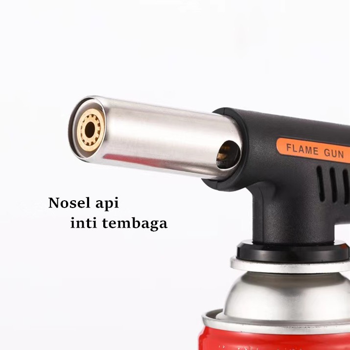 Jual Kepala Gas Flame Gun Torch Blow Portable / Alat Pematik Gas Untuk BBQ | Shopee Indonesia