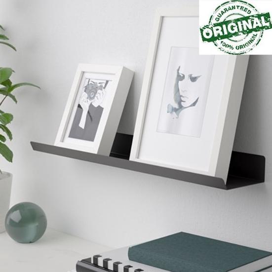 Jual Hd Rak Dinding Ambalan Display Foto/Pajangan Bahan Besi 60Cm_Hitam ...