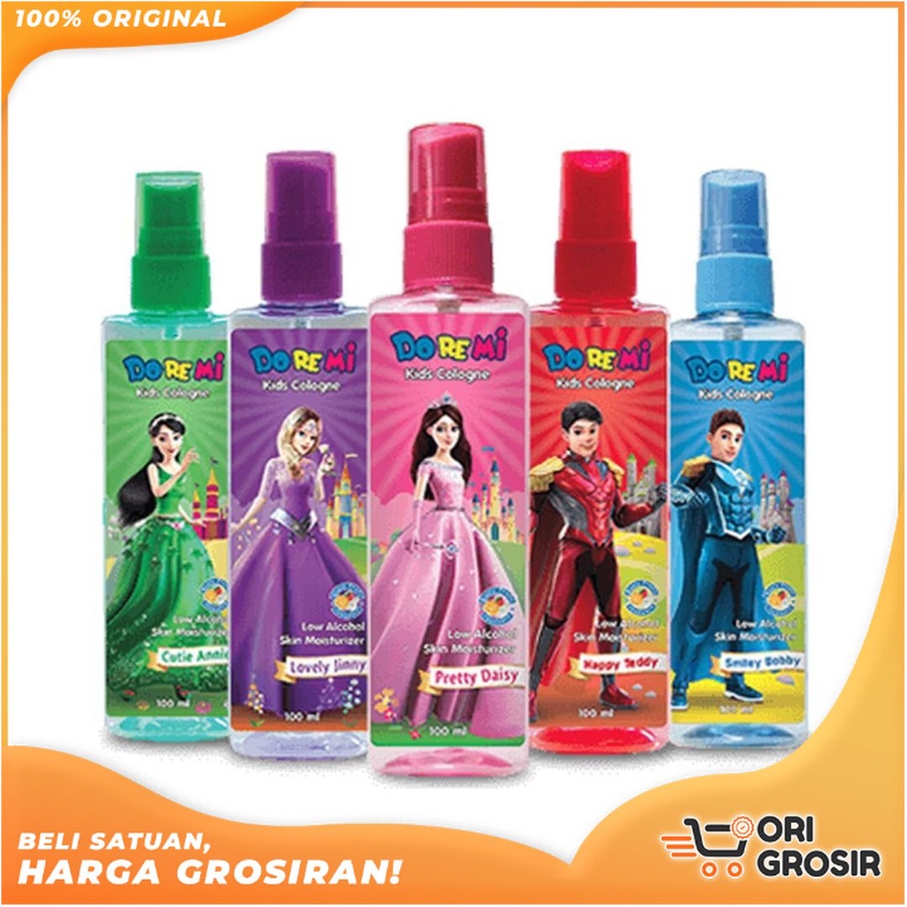Jual ORI 100% Doremi Kids Cologne 100ml - Parfum Anak | Shopee Indonesia