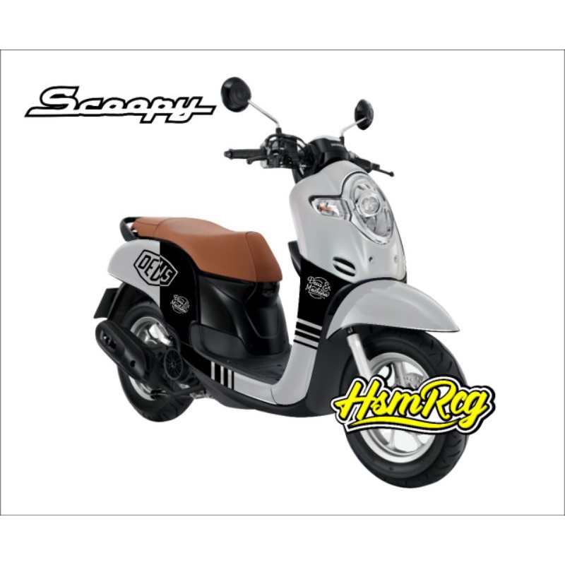 Jual Decal Scoopy Full Body / Decal Scoopy Deus /Decal Scoopy Custom ...