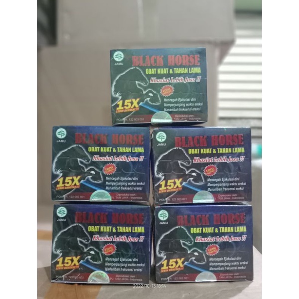 Jual kapsul buat pria penambah stamina black horse/ kuda hitam kapsul | Shopee Indonesia