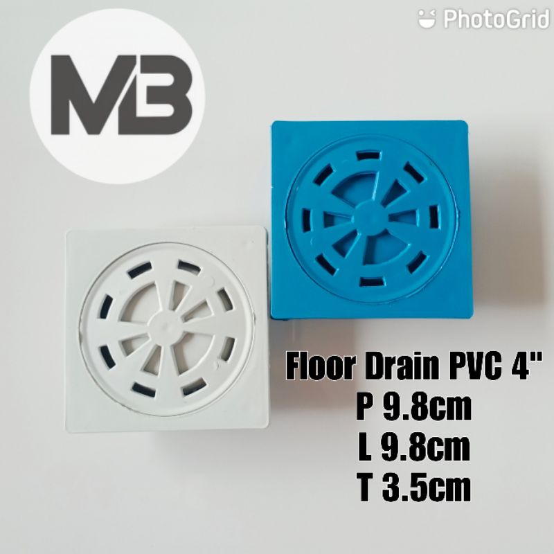 Jual Saringan Got Lantai Kamar Mandi Pvc Floor Drain 4" Inch | Shopee ...