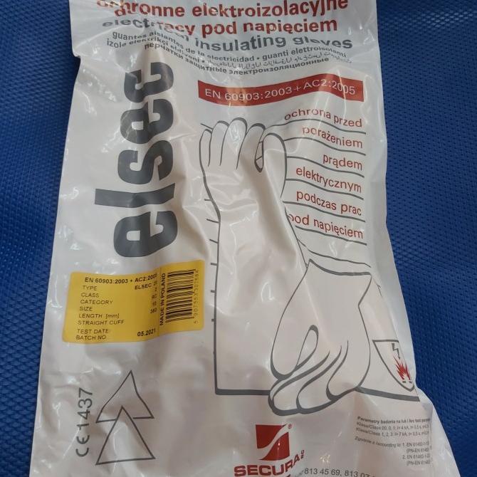 Jual Sarung Tangan Listrik Elsec 20Kv / Electrical Gloves | Shopee ...