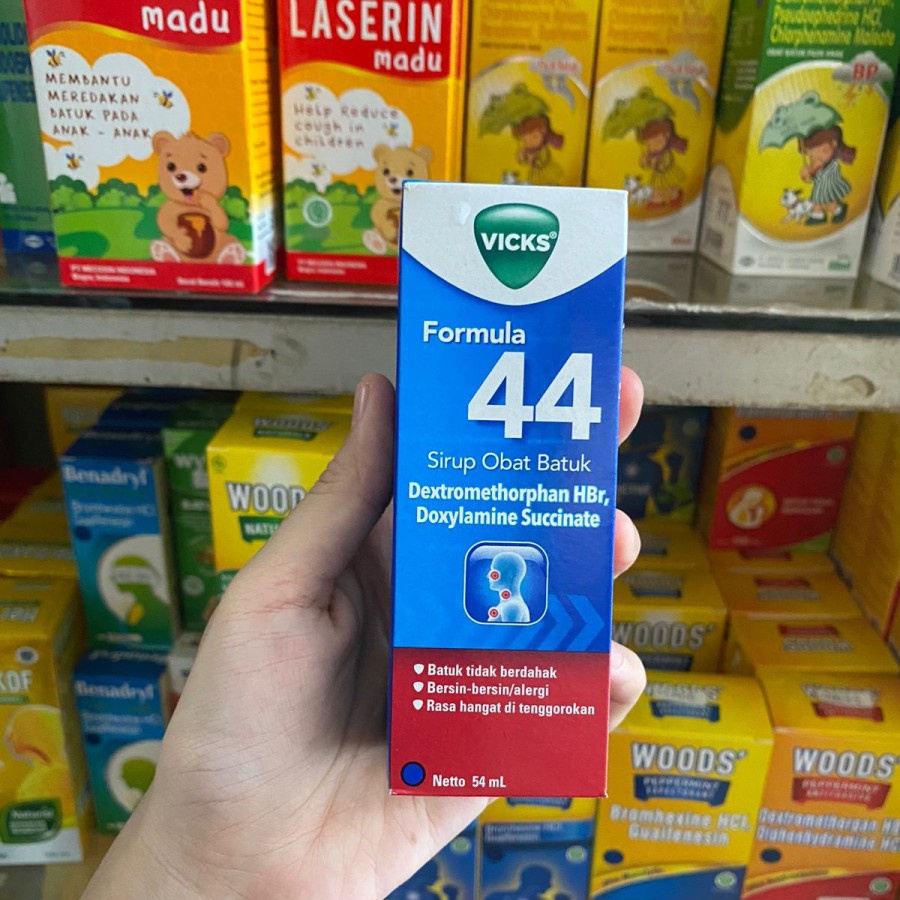 Jual Vicks Formula 44 Dewasa obat Batuk Sirup 54ml | Shopee Indonesia