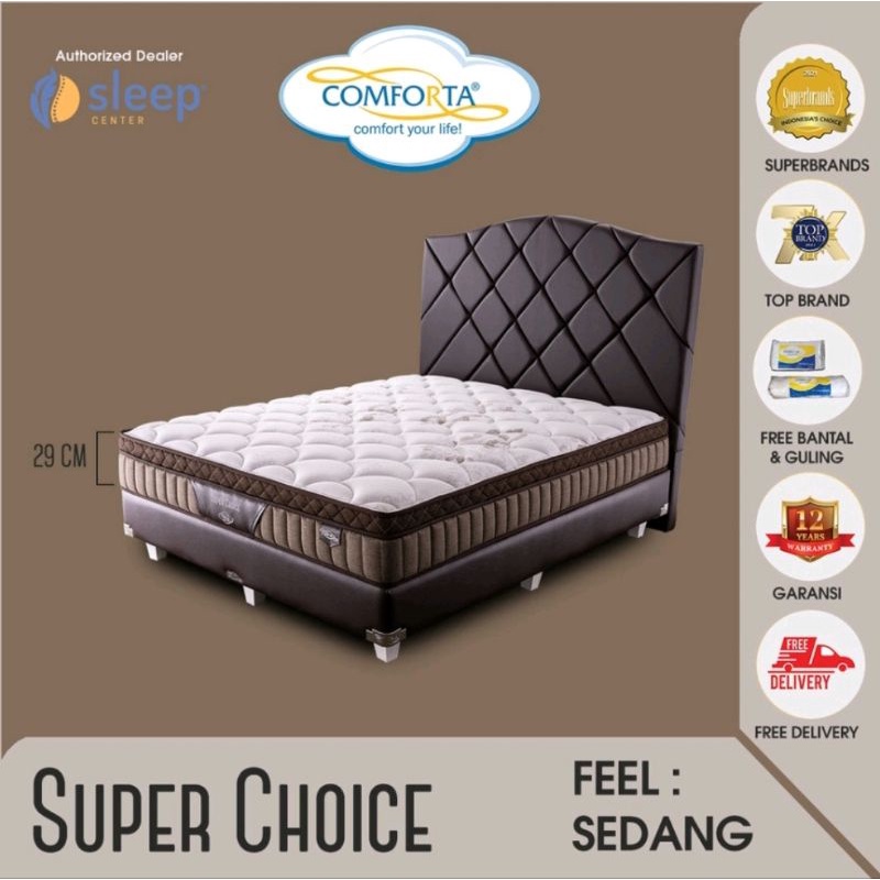Jual Set spring bed Comforta super choise | Shopee Indonesia