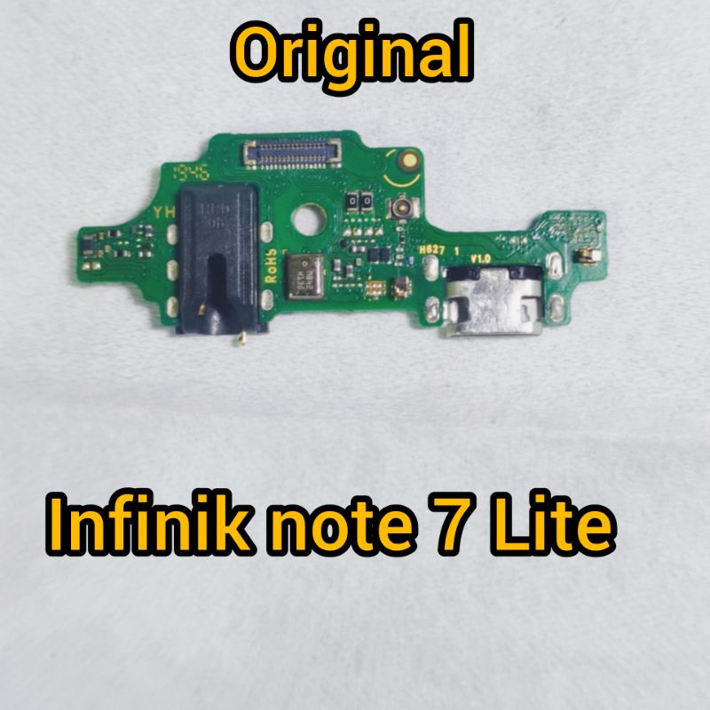 Jual konektor cas papan konektor cas mic infinik note 7 Lite model: X656 original | Shopee Indonesia