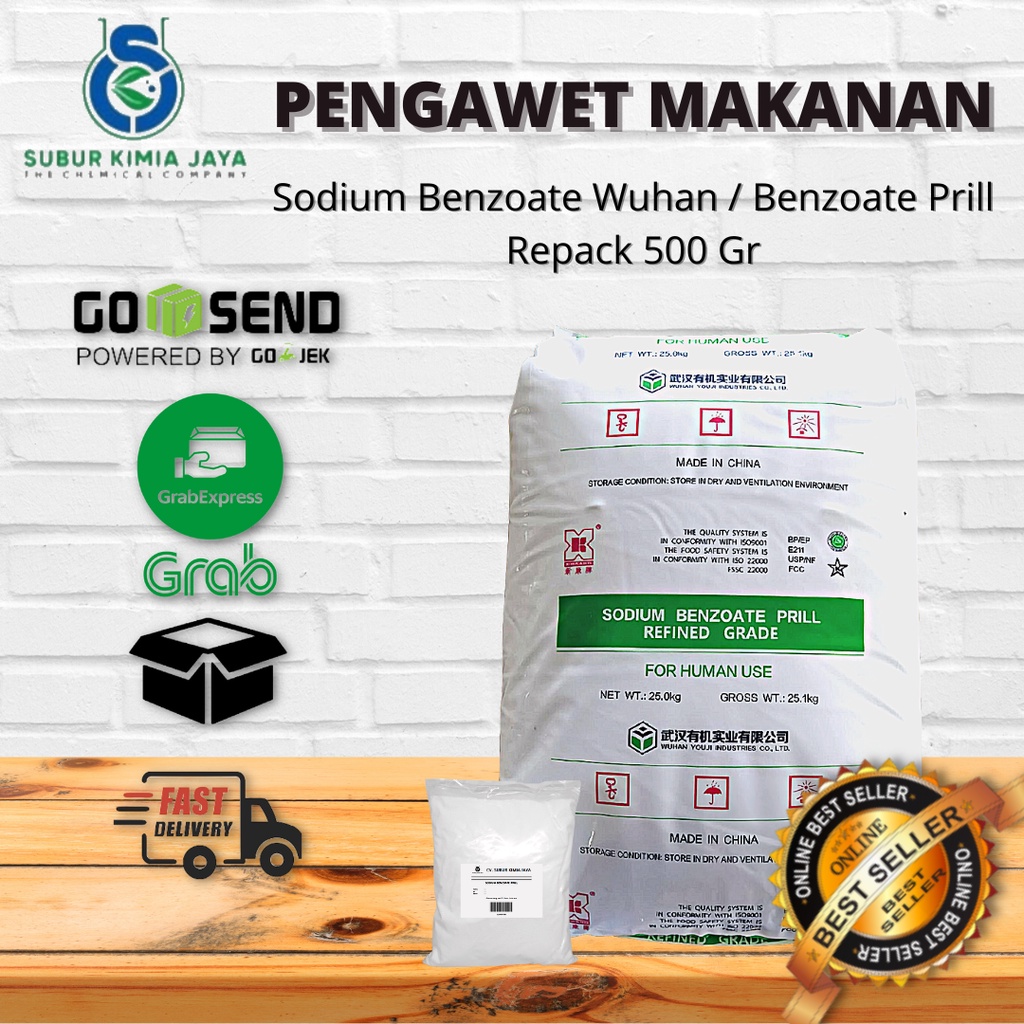 Jual Sodium Benzoate Prill / Pengganti Purox / Pengawet Makanan ...