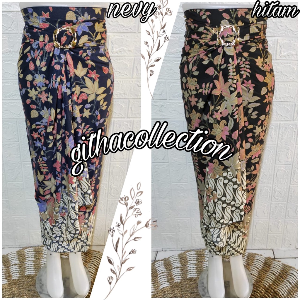 Jual Rok Lilit Batik Bawahan Kebaya Rok Serut Bawahan Wisuda Vol.2 Rok ...
