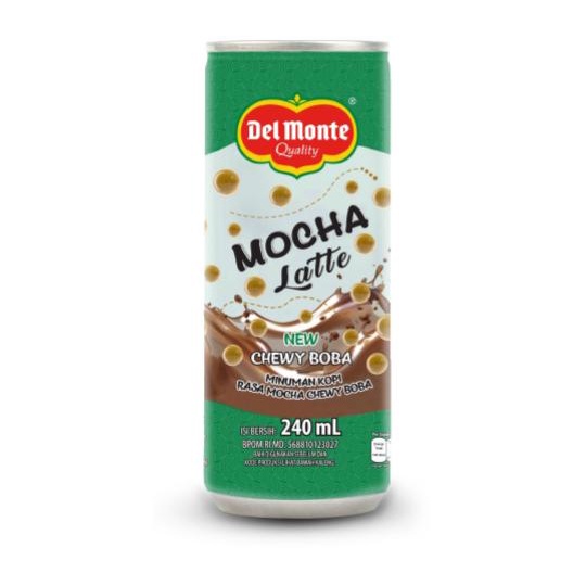 Jual Del Monte RTD Mocha Latte 240 ml | Shopee Indonesia