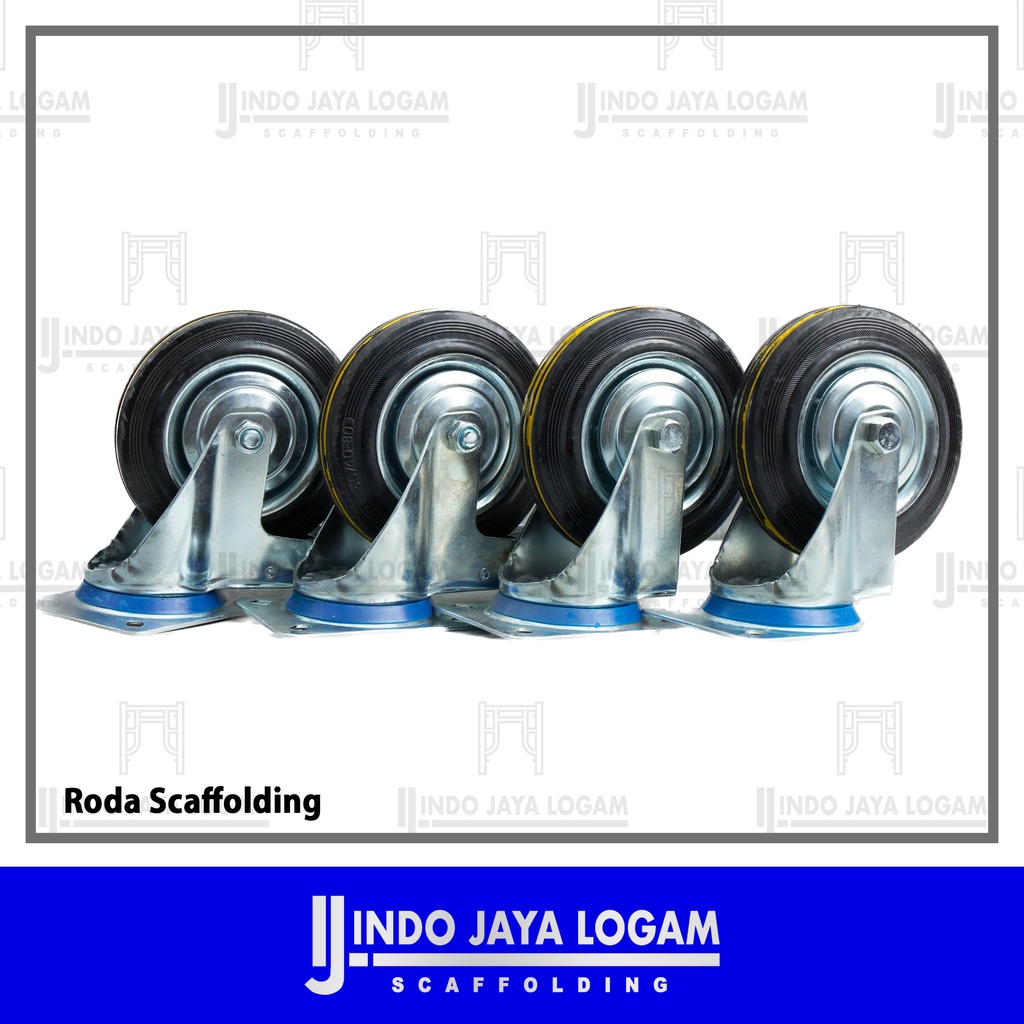 Jual Roda untuk Steger Scaffolding 1 set isi 4 | Shopee Indonesia