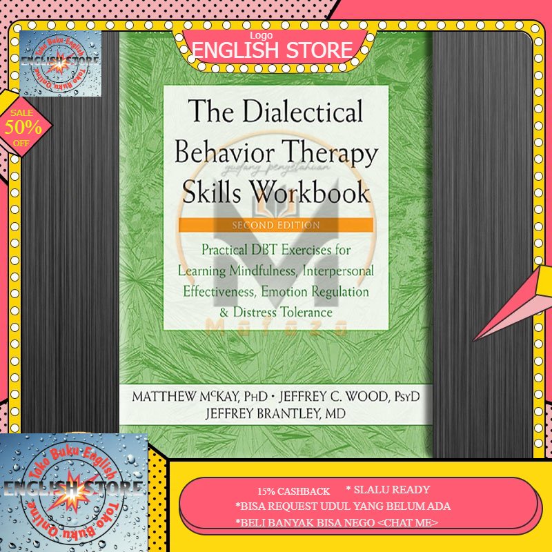 Jual The Dialectical Behavior Therapy Skills Workbook (English ...