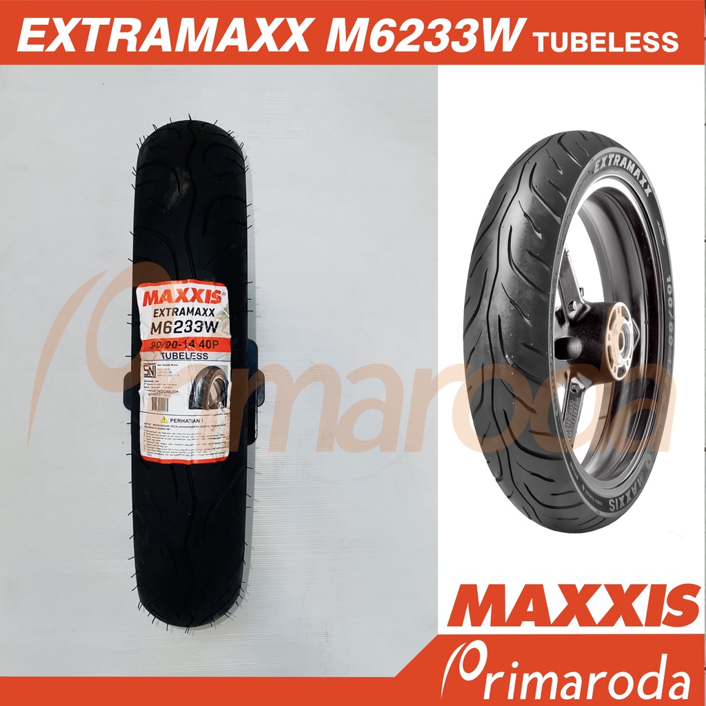 Jual Ban motor MAXXIS Extramaxx 80/90 Ring 14 80/90-14 Tubeless ...
