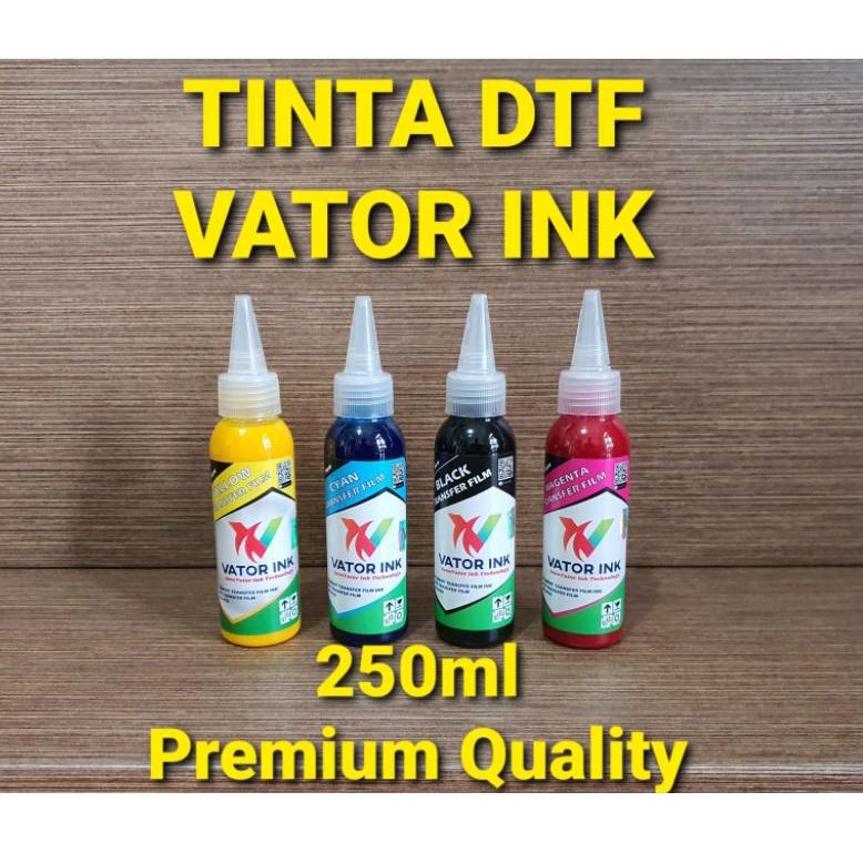 Jual [KODE 188] DTF CMYK Vator Ink 250ml Tinta Warna Transfer Film Sablon Pet Film | Shopee ...