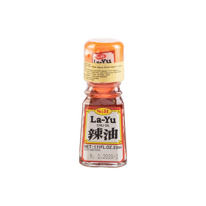 Jual S&B La-Yu Chili Oil 33 mL | Shopee Indonesia