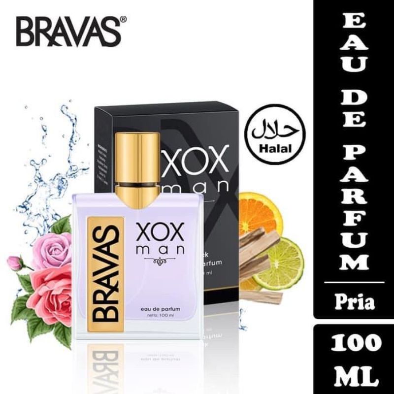 Jual Parfum Bravas XOX Man in Black Eau de Parfum 100ml | Shopee Indonesia