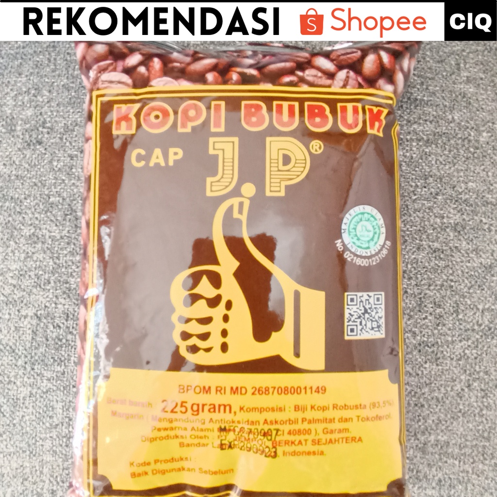 Jual Kopi Cap JP Jempol Kanan Lampung Asli | Shopee Indonesia